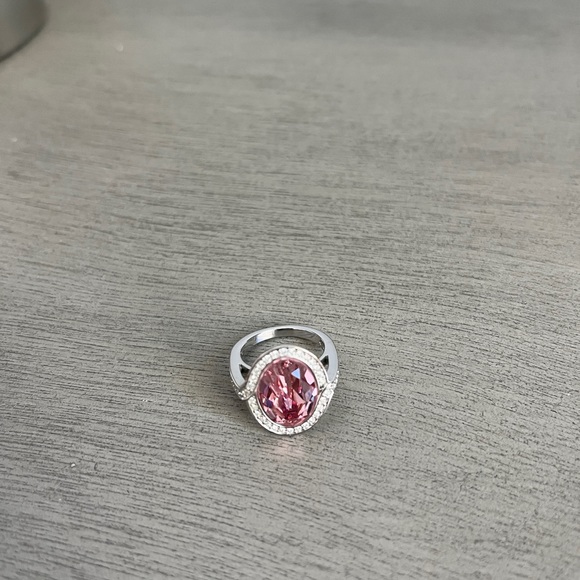 Swarovski | Jewelry | Gorgeous Swarovski Pink Diamond Ring | Poshmark
